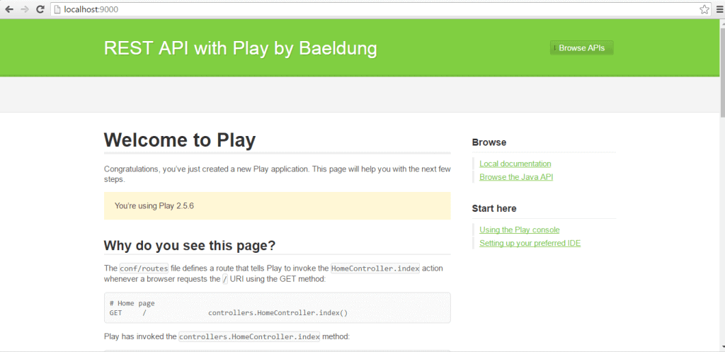 Introduction To Play In Java Baeldung