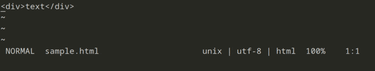 Efficiently Editing Html Xml Files In Vim Baeldung On Linux