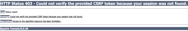 Csrf Protection With Spring Mvc And Thymeleaf Baeldung