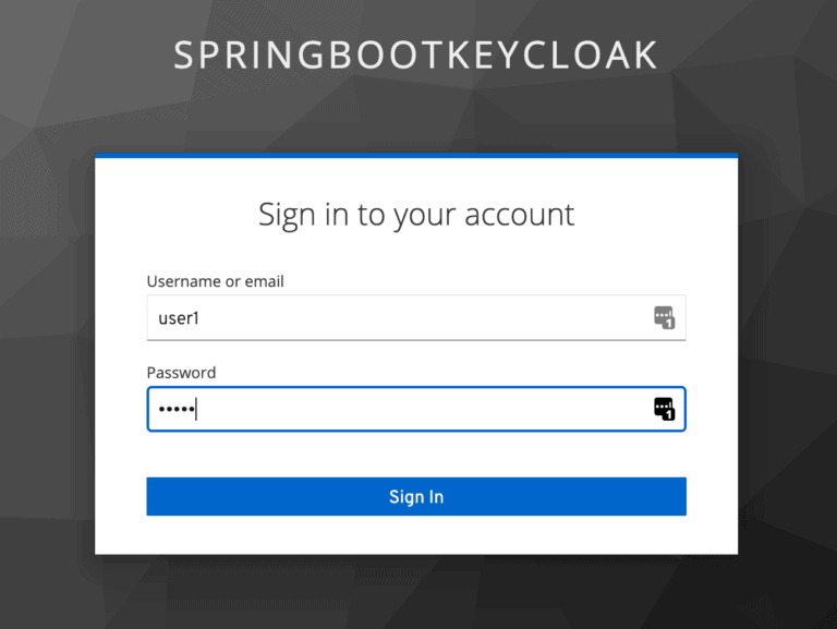 A Quick Guide to Using Keycloak with Spring Boot | Baeldung