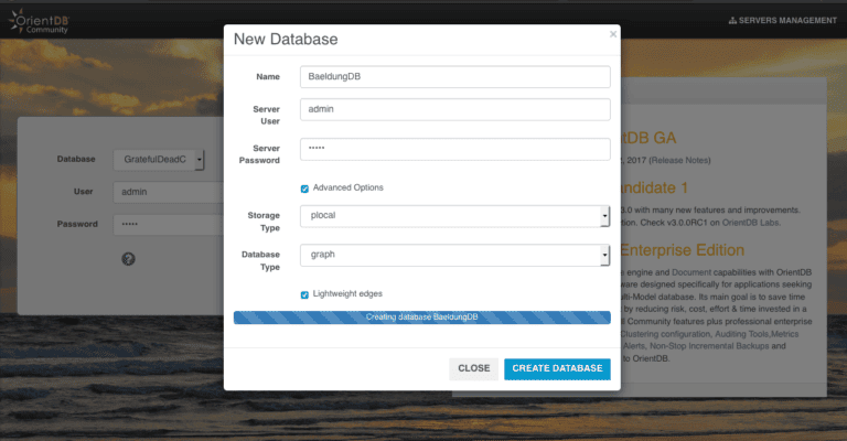 Introduction to the OrientDB Java APIs | Baeldung