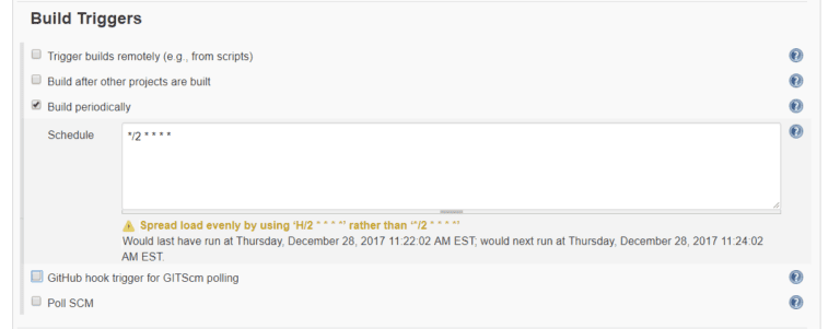 Scheduling a Job in Jenkins | Baeldung