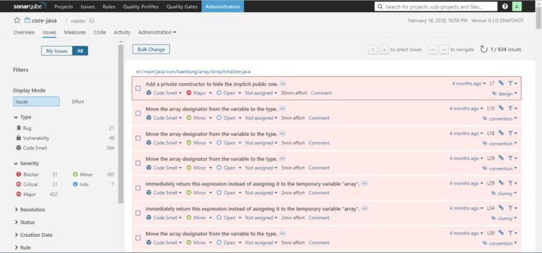 Code Analysis with SonarQube | Baeldung