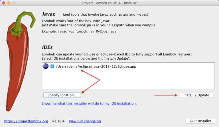 Setting up Lombok with Eclipse and Intellij | Baeldung Setting up Lombok with Eclipse and Intellij | Baeldung