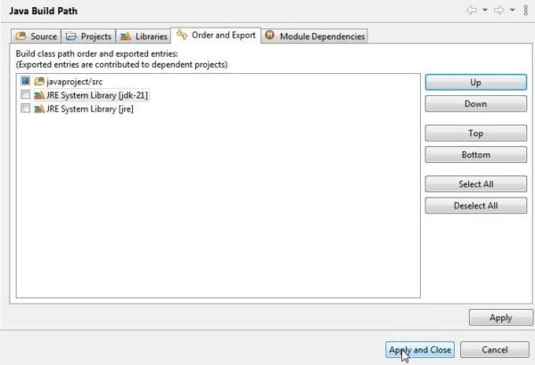 How to Change Java Version in an Eclipse Project | Baeldung