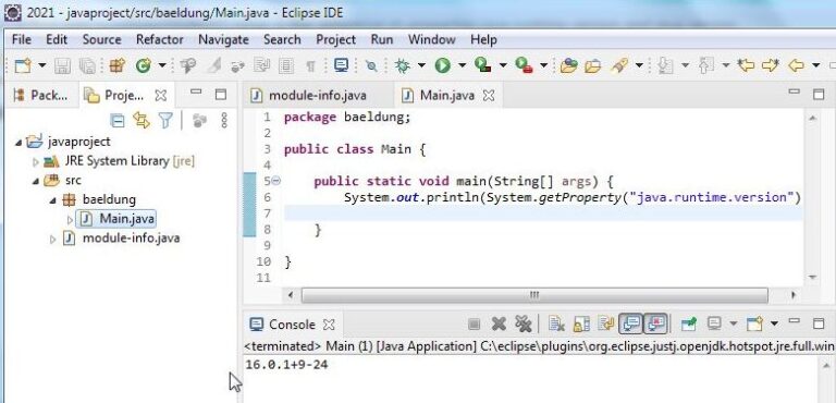 How to Change Java Version in an Eclipse Project | Baeldung