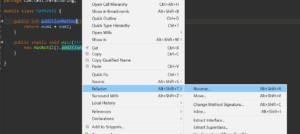 Refactoring in Eclipse | Baeldung