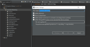 Refactoring in Eclipse | Baeldung