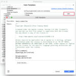 Adding Copyright License Header for Java Source Files in Eclipse | Baeldung