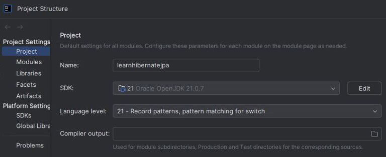 How to Change the Java Version in an IntelliJ Project | Baeldung