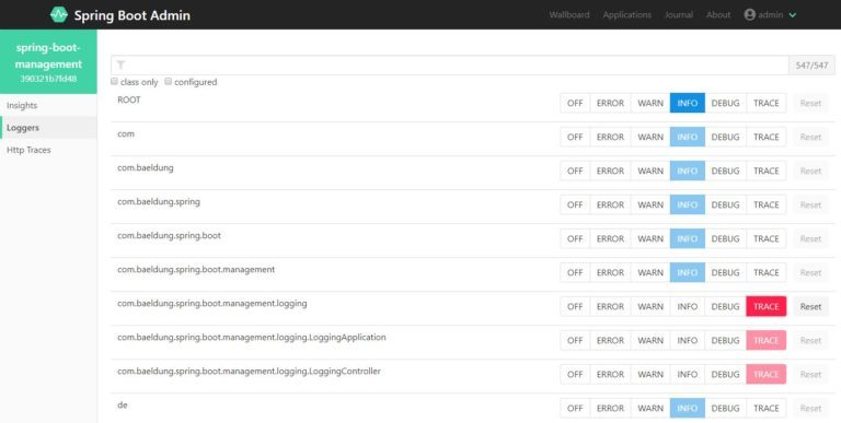 Changing the Logging Level at the Runtime for a Spring Boot Application ...
