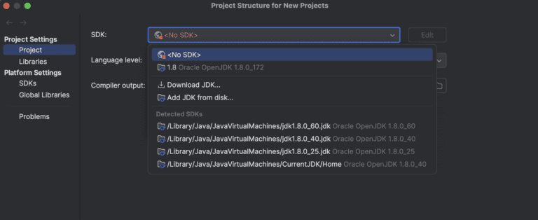 How to Change the Java Version in an IntelliJ Project | Baeldung
