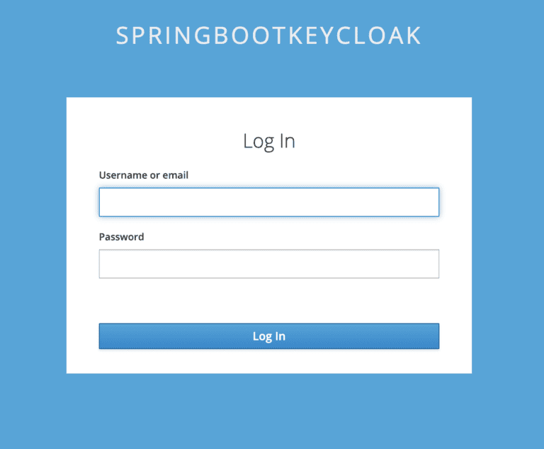 Customizing Login Page for Keycloak | Baeldung