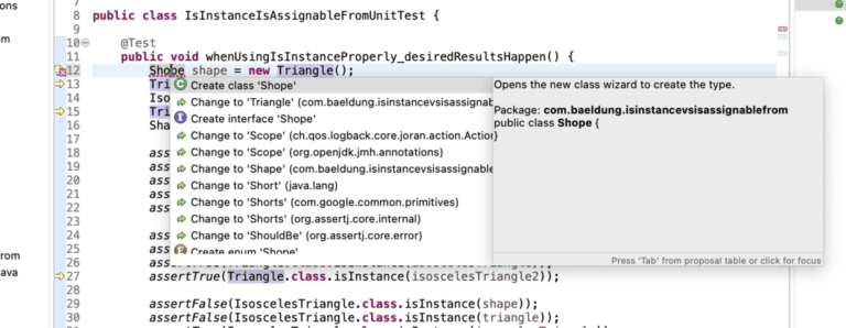 Common Shortcuts in Eclipse | Baeldung