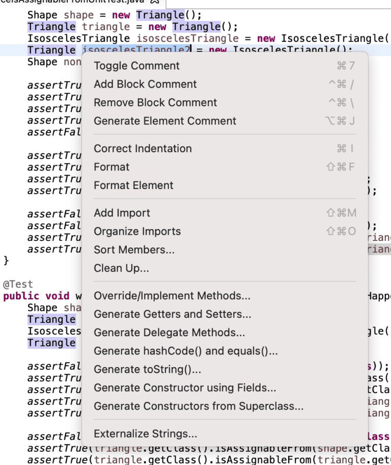 Common Shortcuts in Eclipse | Baeldung