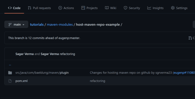 Hosting A Maven Repository On Github Baeldung