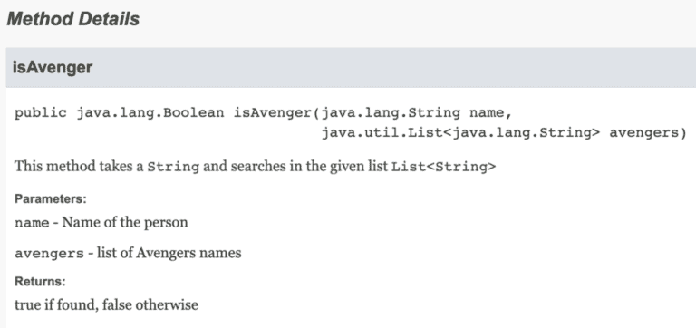 Add a Reference to Method Parameters in Javadoc | Baeldung