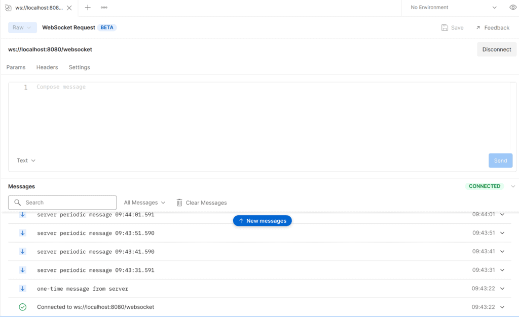 Test WebSocket APIs With Postman | Baeldung