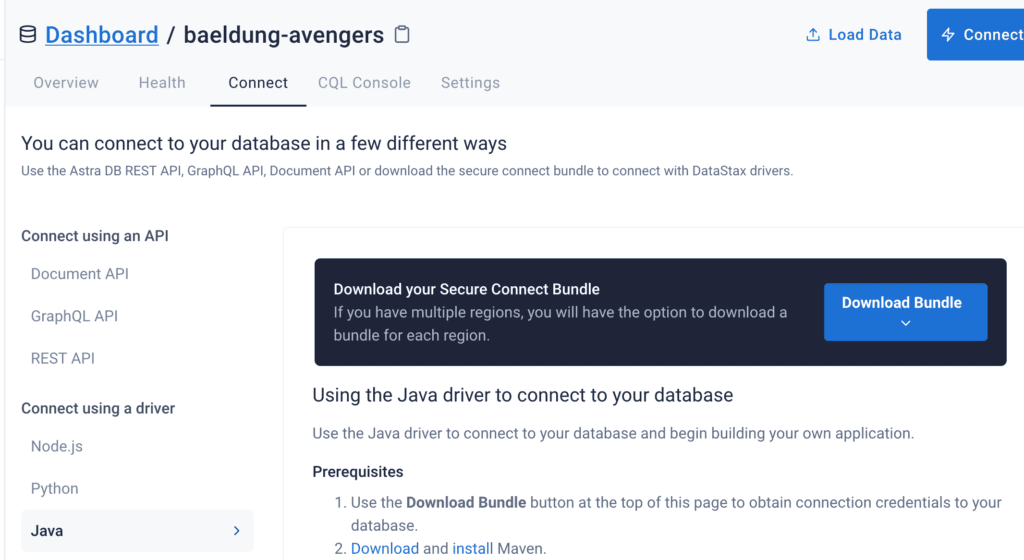 Build a Dashboard With Cassandra, Astra and CQL – Mapping Event Data | Baeldung