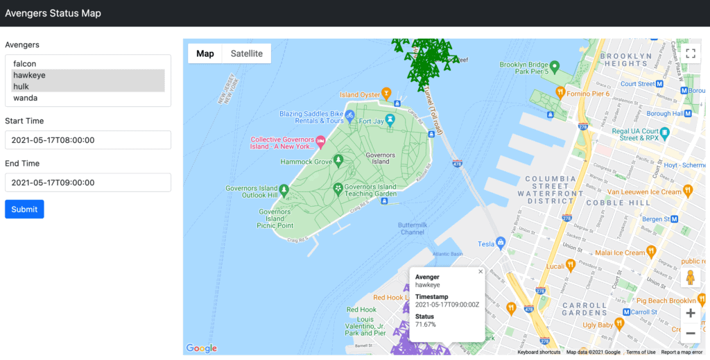 Build a Dashboard With Cassandra, Astra and CQL – Mapping Event Data ...