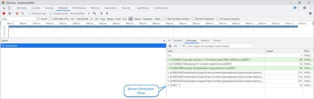 Debugging WebSockets | Baeldung