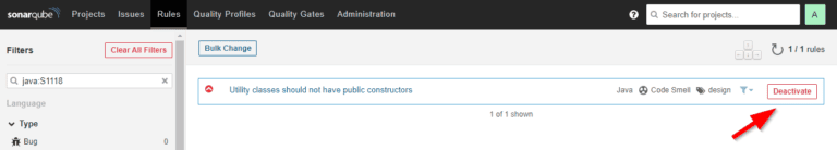 Solving the Hide Utility Class Public Constructor Sonar Warning | Baeldung