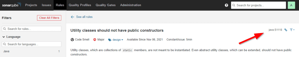 Solving The Hide Utility Class Public Constructor Sonar Warning Baeldung