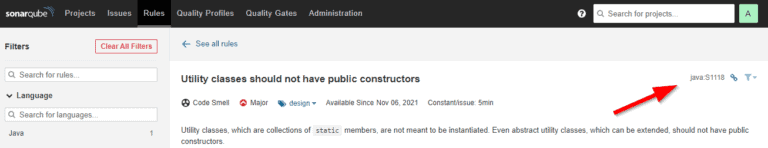 Solving the Hide Utility Class Public Constructor Sonar Warning | Baeldung