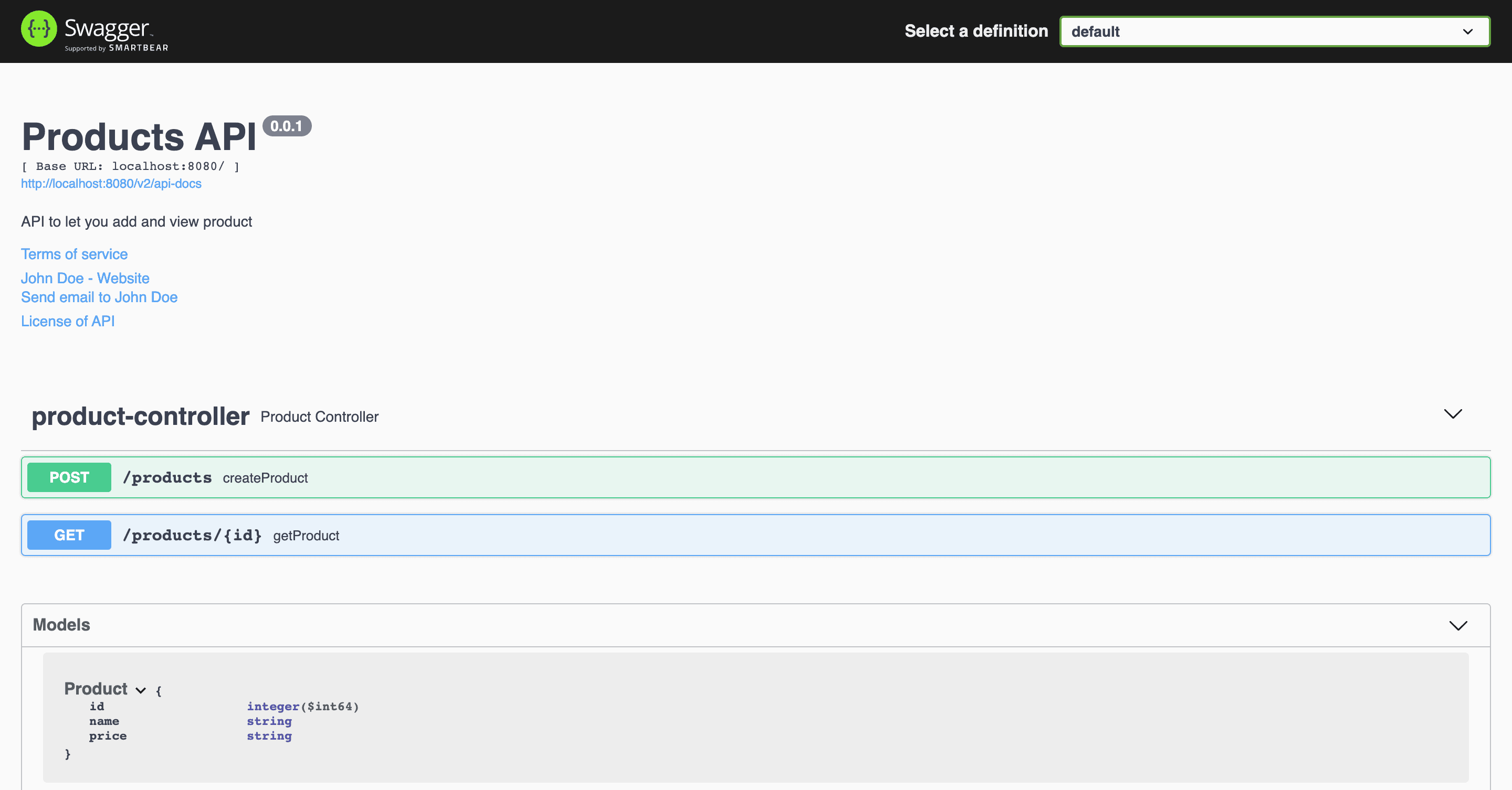 Setting Example And Description With Swagger Baeldung