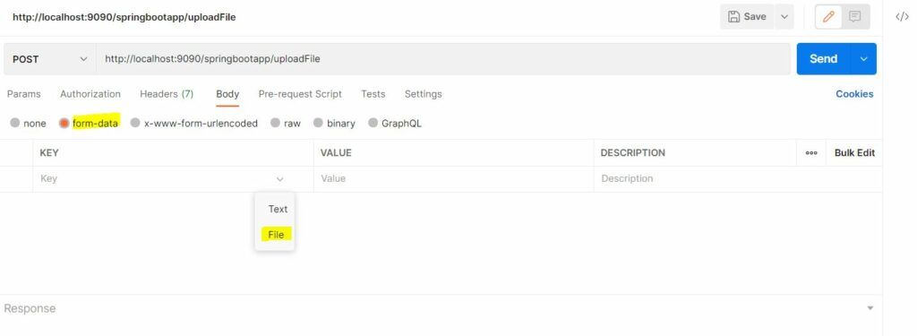 Uploading a File and JSON Data in Postman | Baeldung