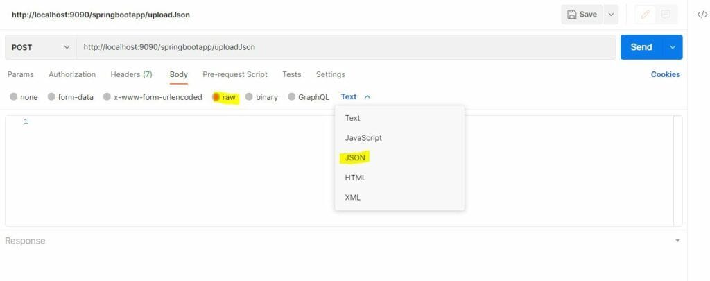 Uploading A File And Json Data In Postman Baeldung
