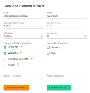 Running Spring Boot Applications with the Embedded Camunda Engine | Baeldung