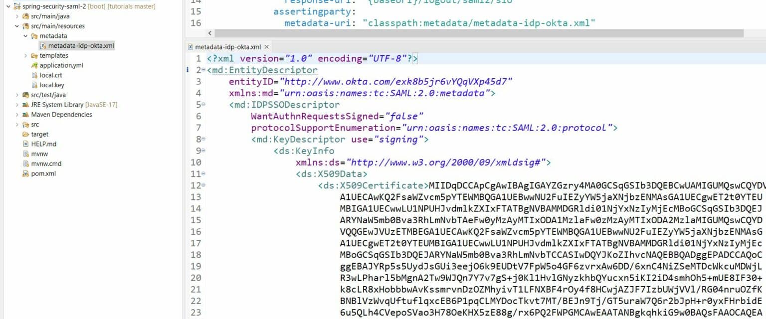 Saml With Spring Boot And Spring Security Baeldung