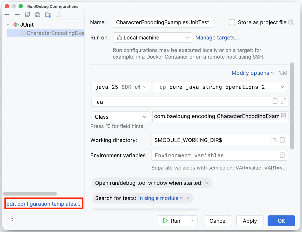 Fix “Command Line is Too Long” in IntelliJ | Baeldung