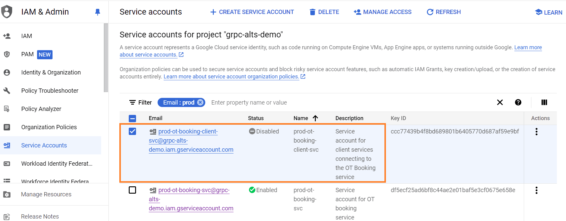 Grpc Authentication In Java Using Application Layer Transport Security Alts Baeldung