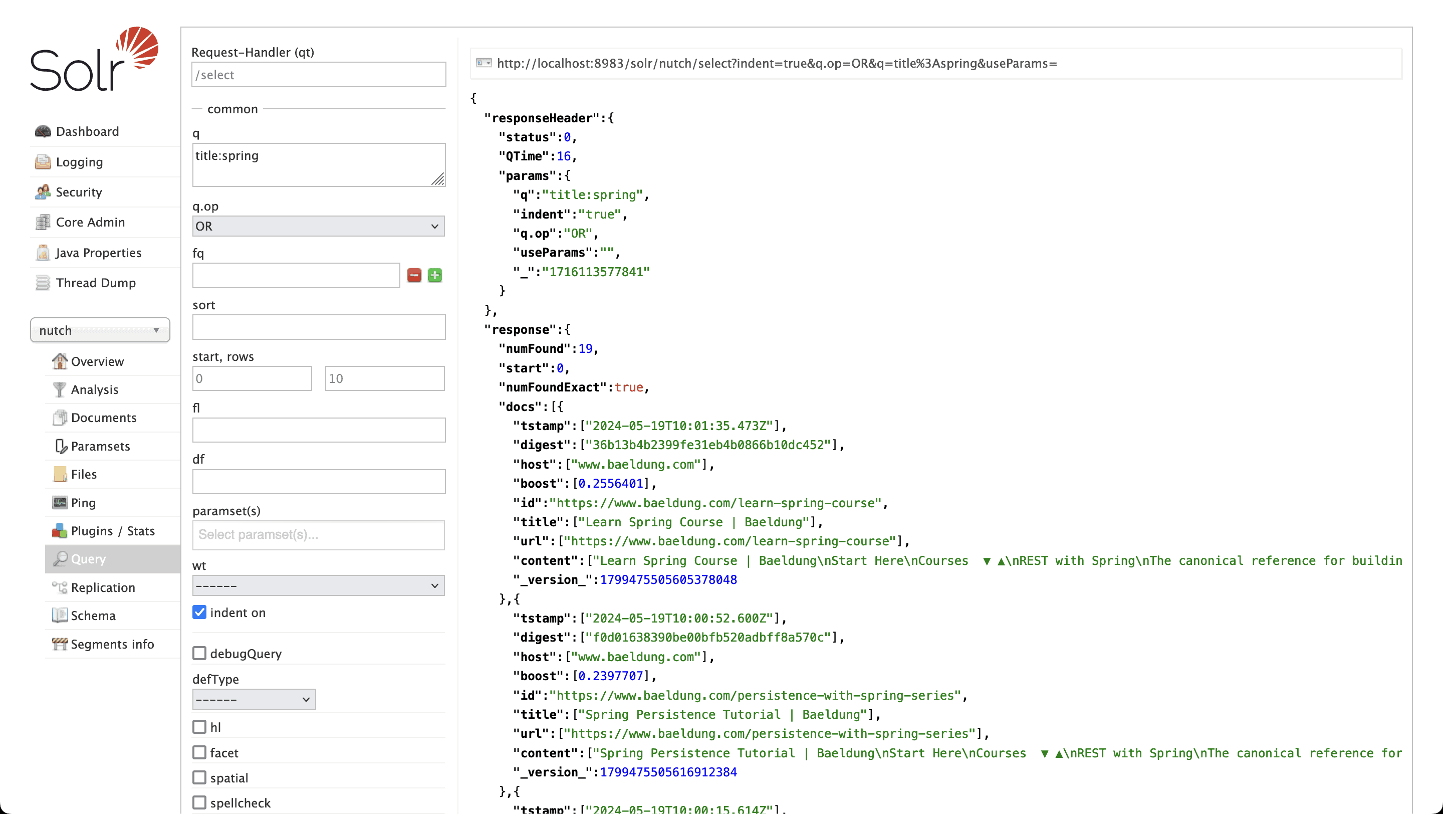 Introduction to Apache Nutch | Baeldung