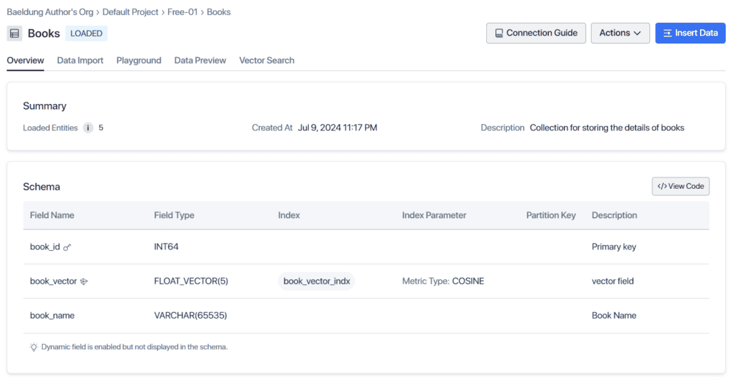 Introduction to Milvus | Baeldung