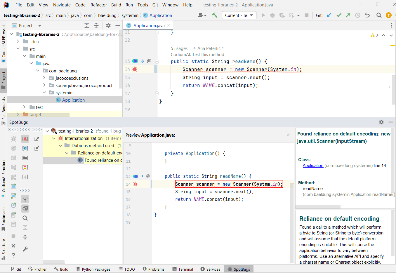Intro to SpotBugs | Baeldung