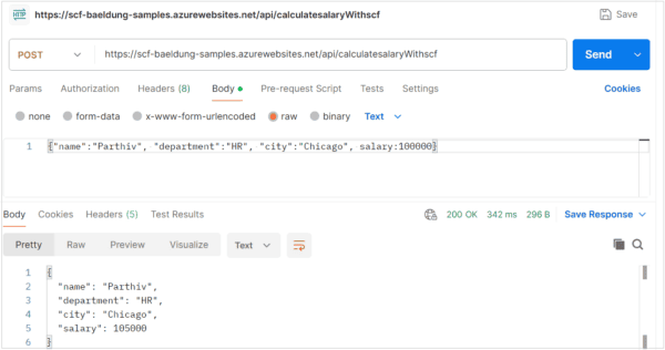 Spring Cloud Function for Azure Function | Baeldung