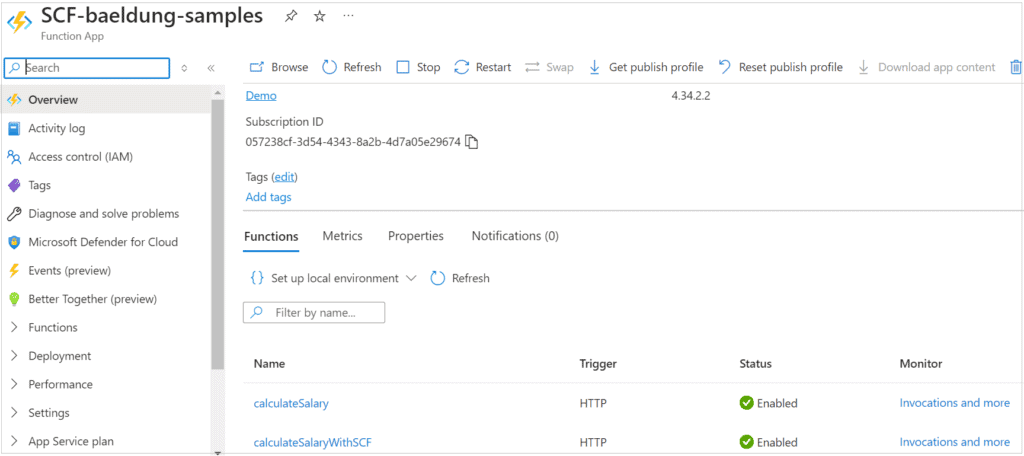 Spring Cloud Function For Azure Function Baeldung