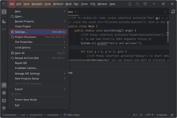 How To Count Lines Of Java Code Using Intellij Idea Baeldung 1719