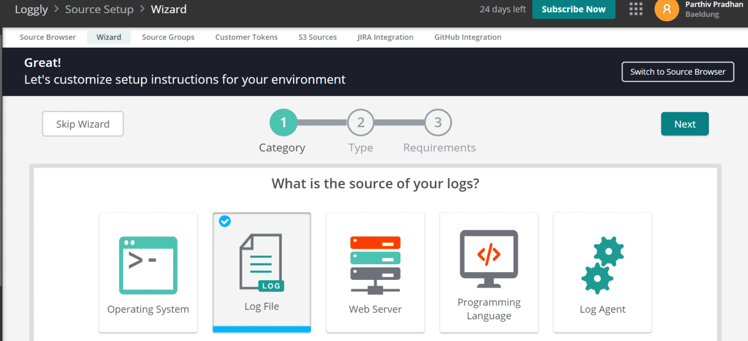Monitor Java Application Logs With Loggly Baeldung