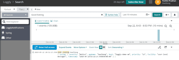 Monitor Java Application Logs With Loggly | Baeldung