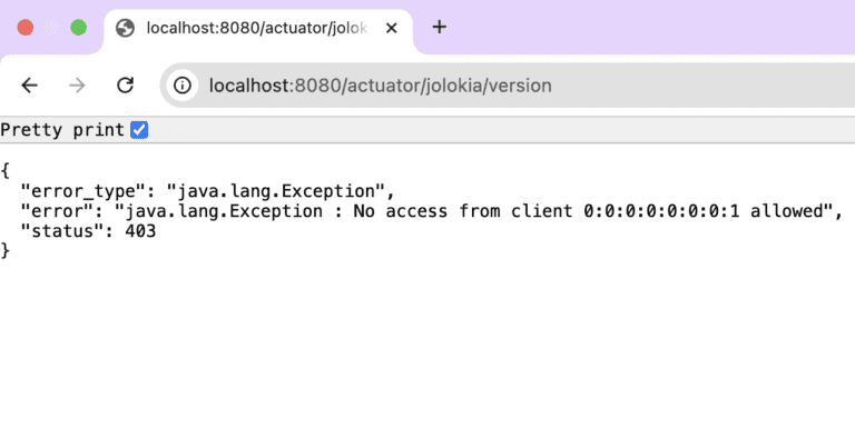 Integrating Jolokia With Spring Boot | Baeldung
