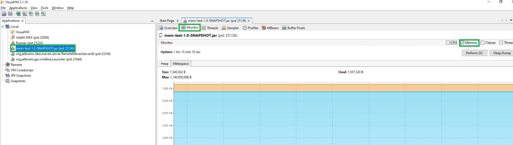 Monitor Non-Heap Memory Usage of a JVM | Baeldung Monitor Non-Heap Memory Usage of a JVM | Baeldung