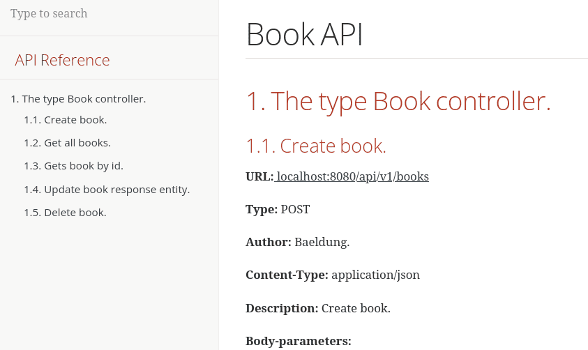 API Documentation Using Smart-Doc | Baeldung