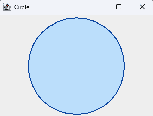 Drawing a Circle in Java | Baeldung