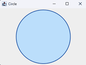 Drawing a Circle in Java | Baeldung