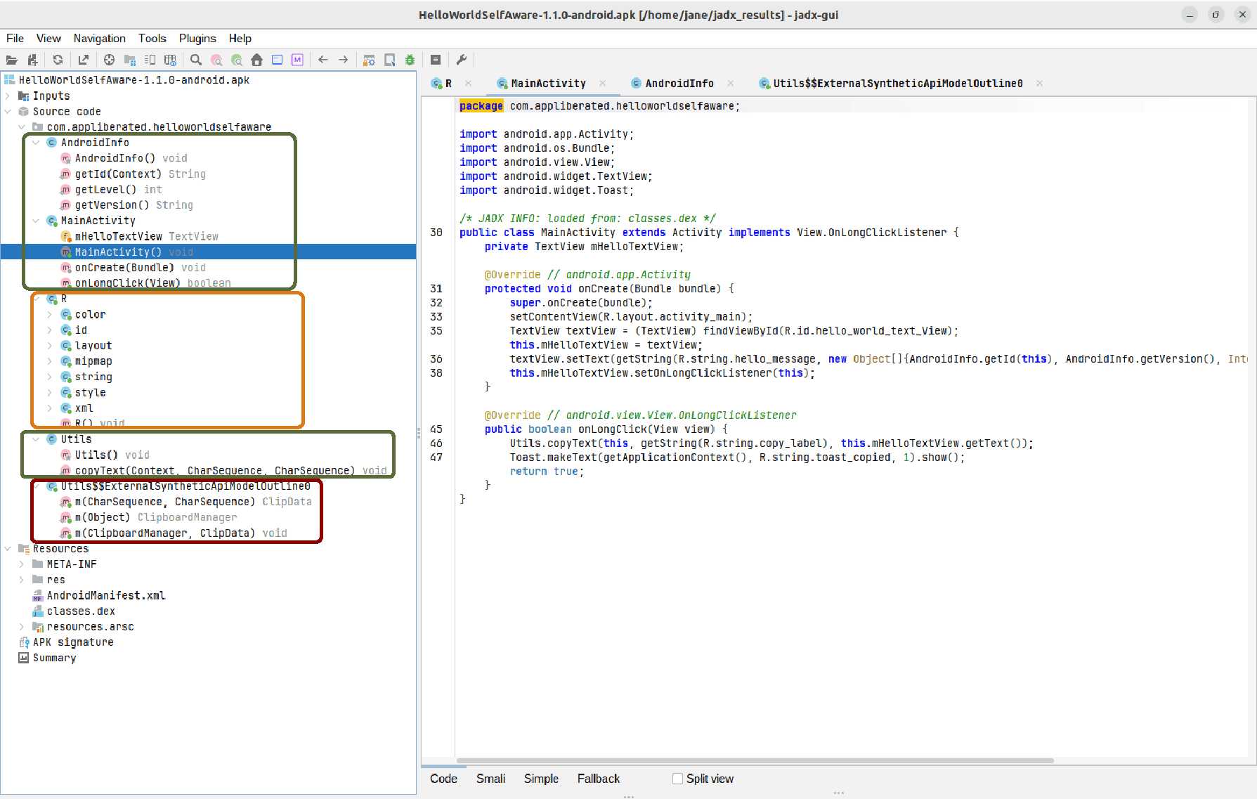Decompiling class, DEX, JAR, and APK Files With jadx | Baeldung