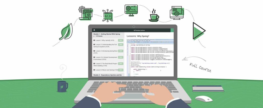 Learn Spring Course Baeldung Courses